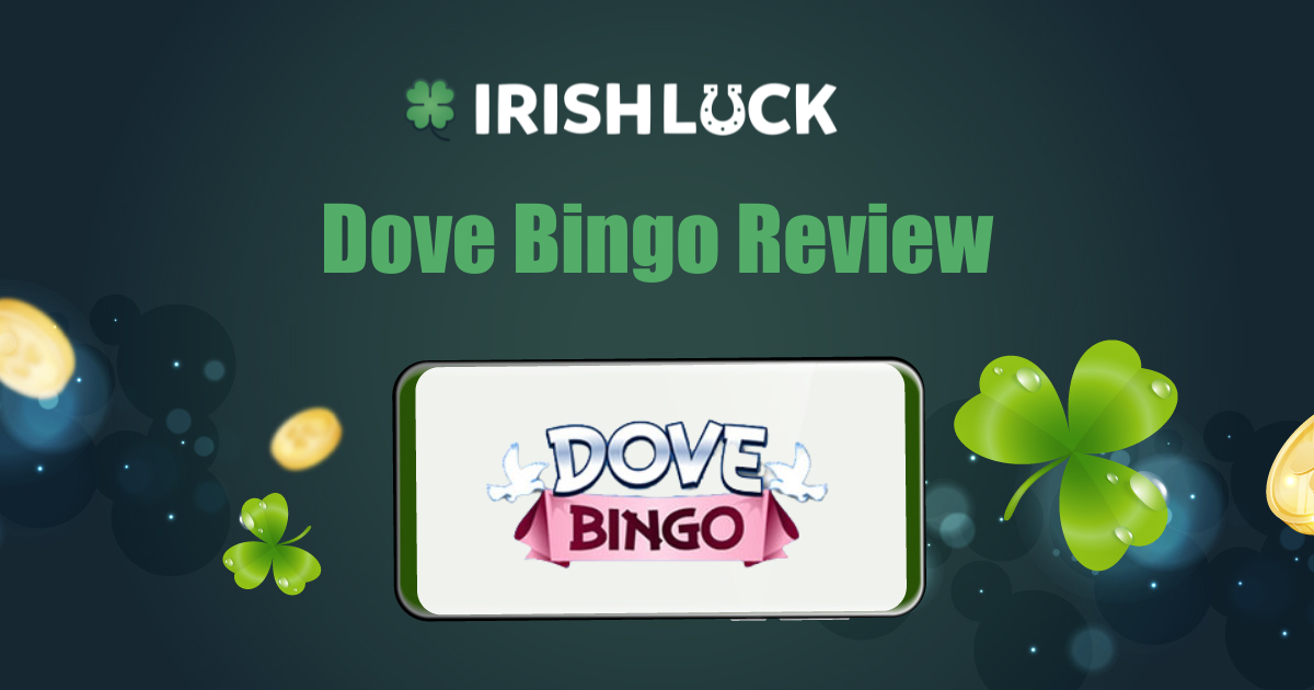 Dove Bingo Review 2024 🎖️ 500 FS On Mega Wheel
