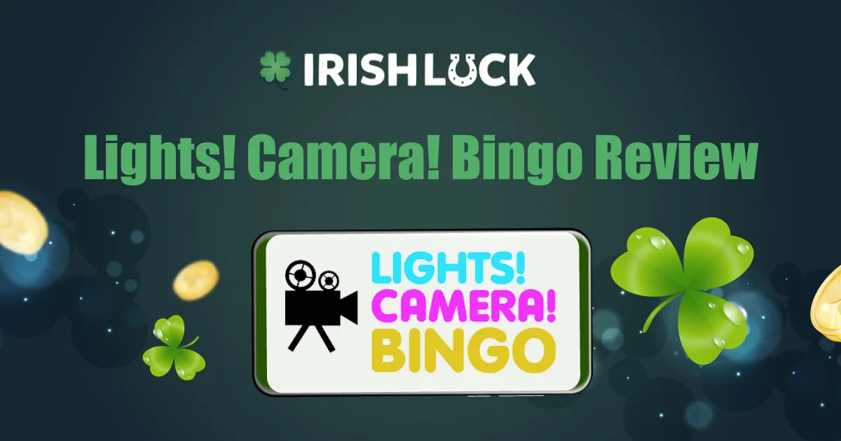 Lights! Camera! Bingo Review 2026 🎖️ Up To 500 FreeSpins